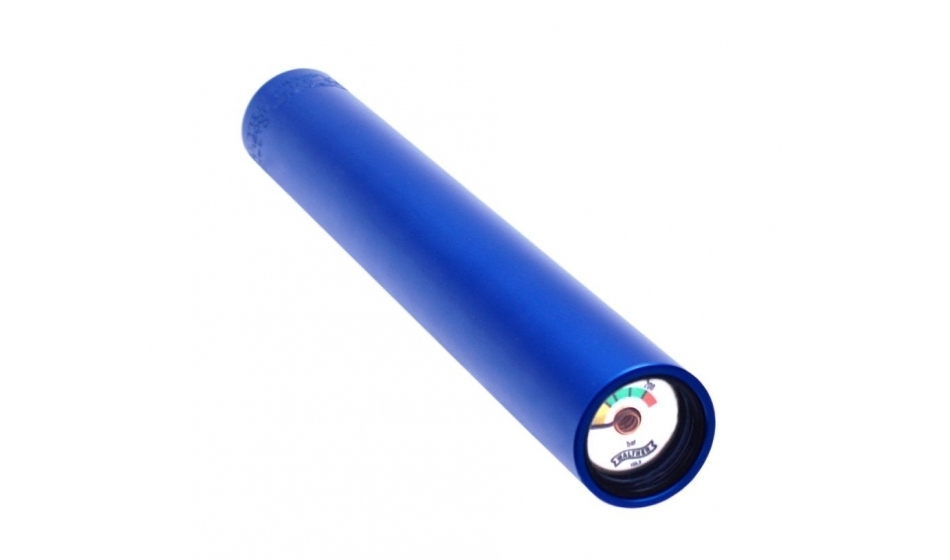SLIMLINE aluminum compressed air cylinder 200 bar, silver, 93 ccm, 200 ...